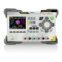 Rigol DP811A Manuals | ManualsLib