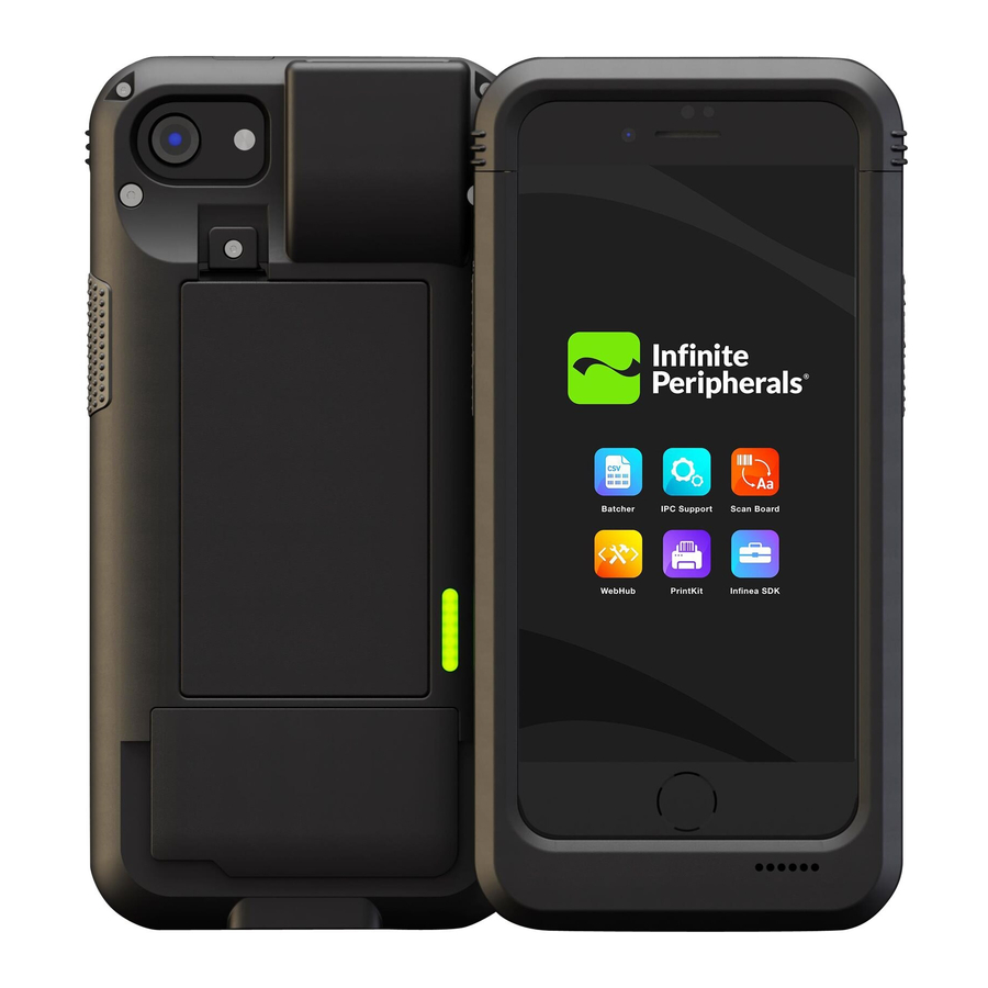 INFINITE PERIPHERALS LINEA PRO 7 PLUS QUICK START MANUAL Pdf Download ...