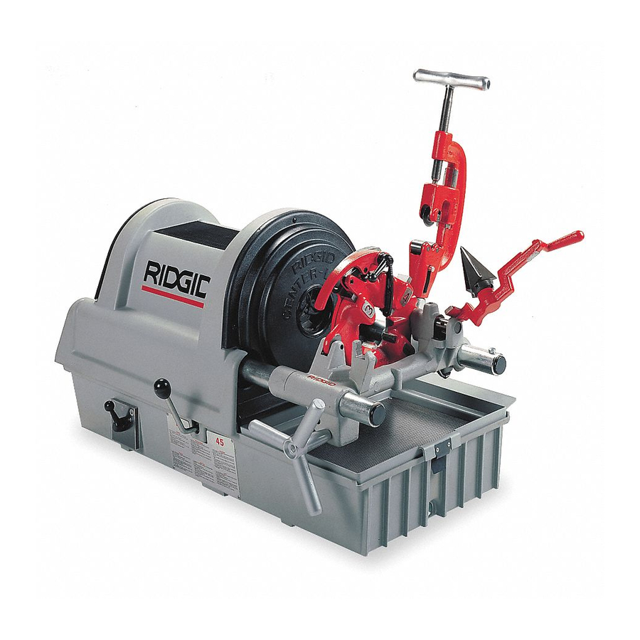 RIDGID 1822-I MANUAL Pdf Download | ManualsLib