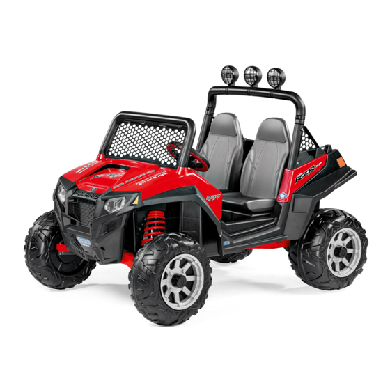 PEG-PEREGO POLARIS RZR 900 IGOD0066 USE AND CARE MANUAL Pdf Download ...