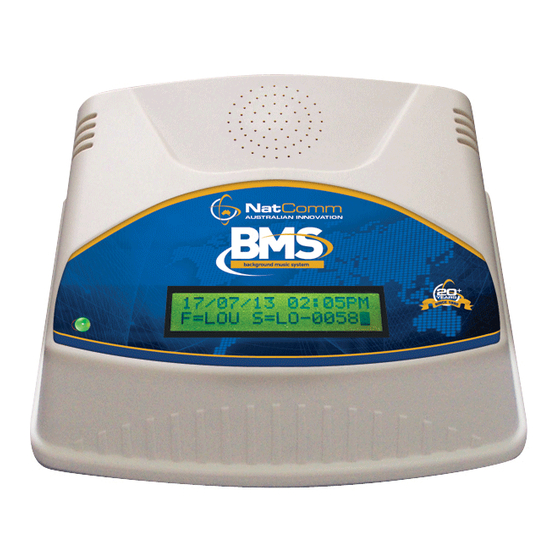 NATCOMM BMS2/M USER MANUAL Pdf Download | ManualsLib