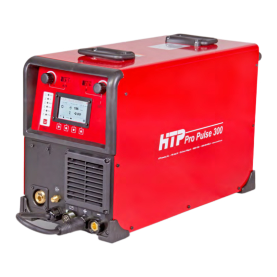 HTP PRO PULSE 300 OWNER'S MANUAL Pdf Download | ManualsLib