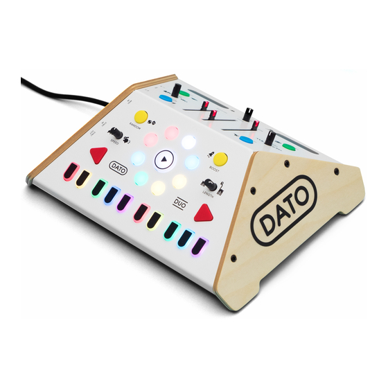 DATO DUO USER MANUAL Pdf Download | ManualsLib