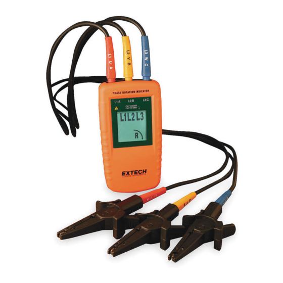 EXTECH INSTRUMENTS 480400 USER MANUAL Pdf Download | ManualsLib