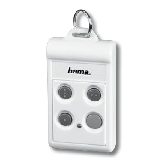 HAMA RC-200 OPERATING INSTRUCTION Pdf Download | ManualsLib