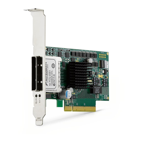 NI MXI-EXPRESS GEN II X8 SERIES USER MANUAL Pdf Download | ManualsLib