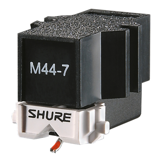 SHURE 44 SERIES QUICK START MANUAL Pdf Download | ManualsLib