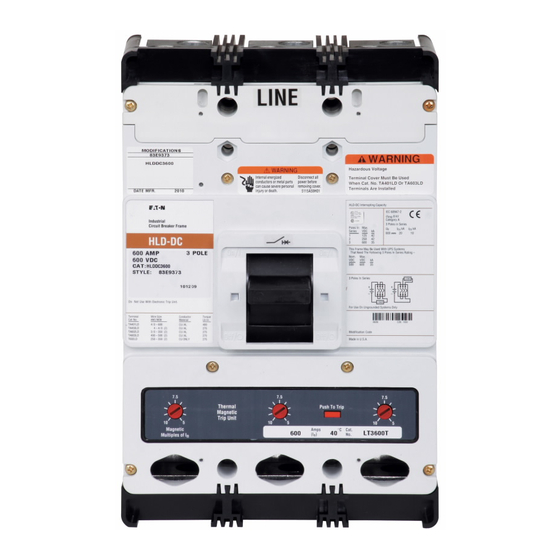 EATON TA602LD INSTRUCTION LEAFLET Pdf Download | ManualsLib