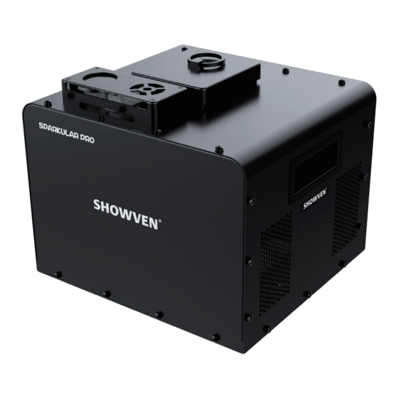 SHOWVEN SPARKULAR PRO USER MANUAL Pdf Download | ManualsLib