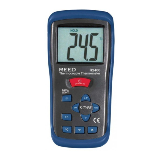 REED R2400 INSTRUCTION MANUAL Pdf Download | ManualsLib
