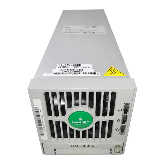 VERTIV NETSURE R48-2000 USER MANUAL Pdf Download | ManualsLib