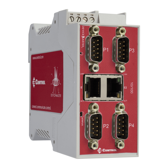 COMTROL DEVICEMASTER EIP SERIES HARDWARE INSTALLATION AND CONFIGURATION ...