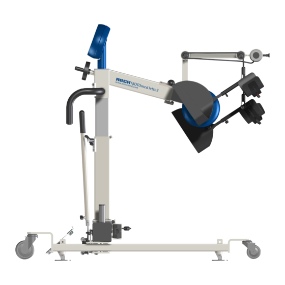 RECK MOTOMED VIVA2 INSTRUCTION MANUAL Pdf Download | ManualsLib