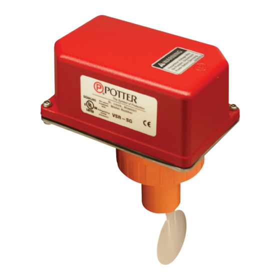 POTTER VSR-SG MANUAL Pdf Download | ManualsLib