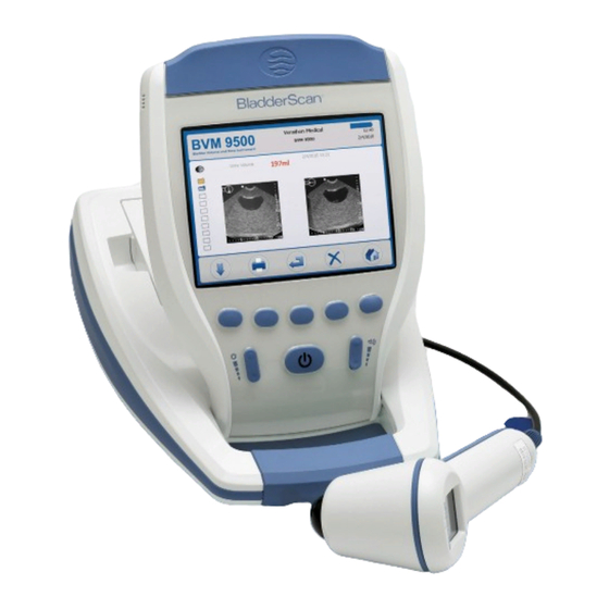 VERATHON BLADDERSCAN BVM 9500 OPERATION & MAINTENANCE MANUAL Pdf ...