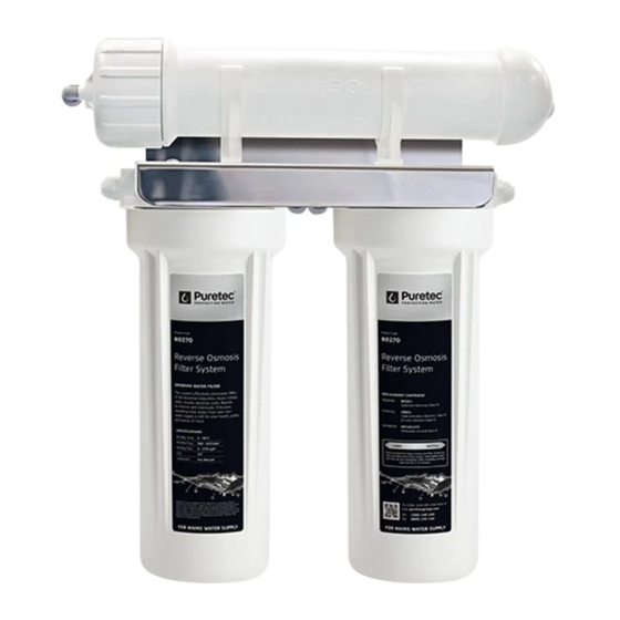 PURETEC PRO270 USER MANUAL Pdf Download | ManualsLib