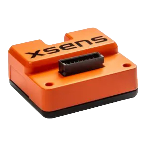 XSENS MTI SERIES REFERENCE MANUAL Pdf Download | ManualsLib