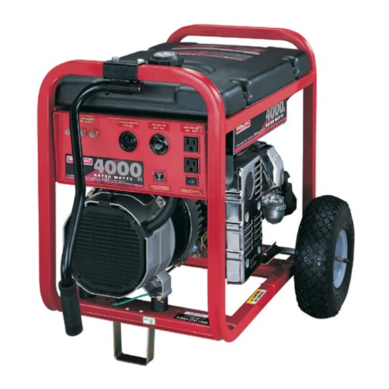 GENERAC POWER SYSTEMS 4000EXL OWNER'S MANUAL Pdf Download | ManualsLib