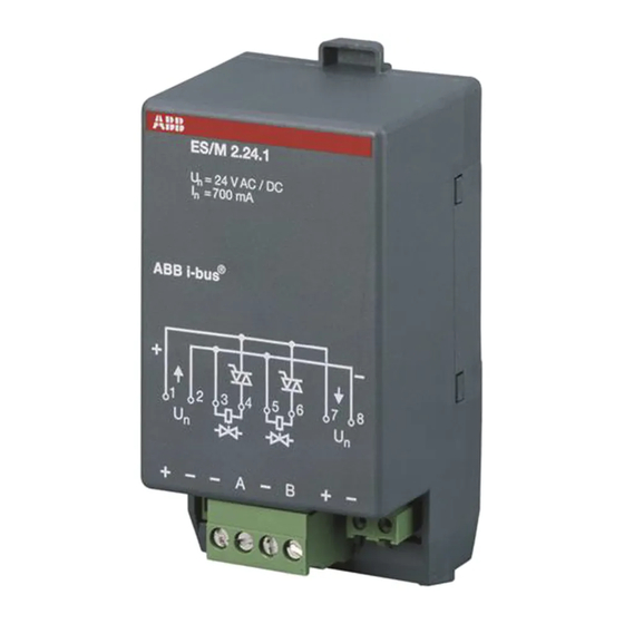 ABB I-BUS EIB PRODUCT MANUAL Pdf Download | ManualsLib