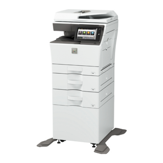 SHARP MX-C304W QUICK MANUAL Pdf Download | ManualsLib