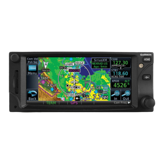 GARMIN GTN 625 PILOT'S MANUAL Pdf Download | ManualsLib