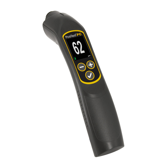 DEFELSKO POSITEST PC INSTRUCTION MANUAL Pdf Download | ManualsLib