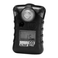 Msa ALTAIR PRO O2 Manuals | ManualsLib