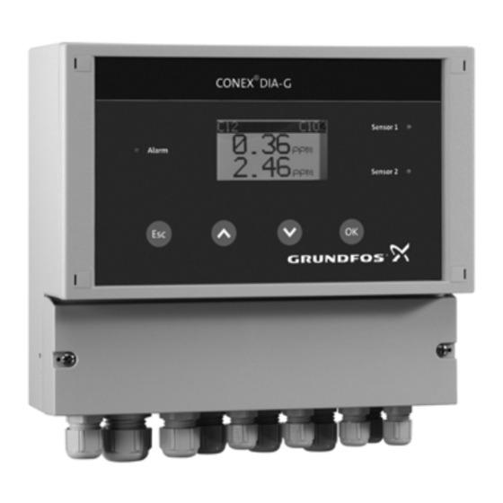 GRUNDFOS CONEX DIA-G INSTALLATION AND OPERATING INSTRUCTIONS MANUAL Pdf ...