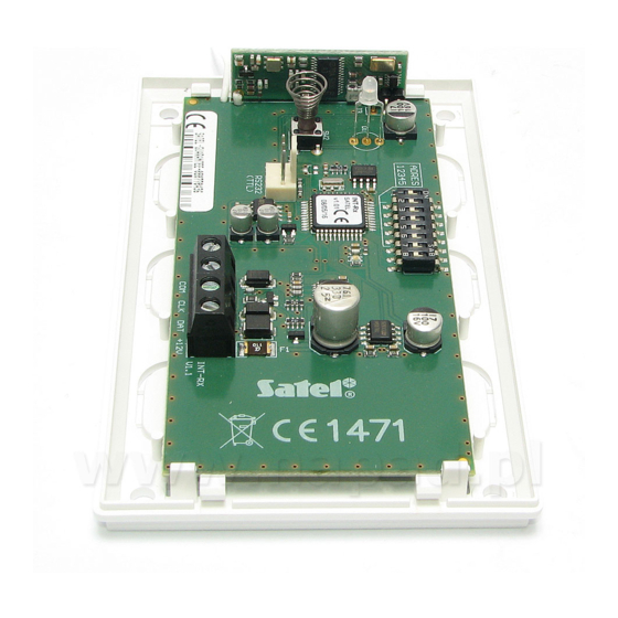 SATEL INT-RX MANUAL Pdf Download | ManualsLib