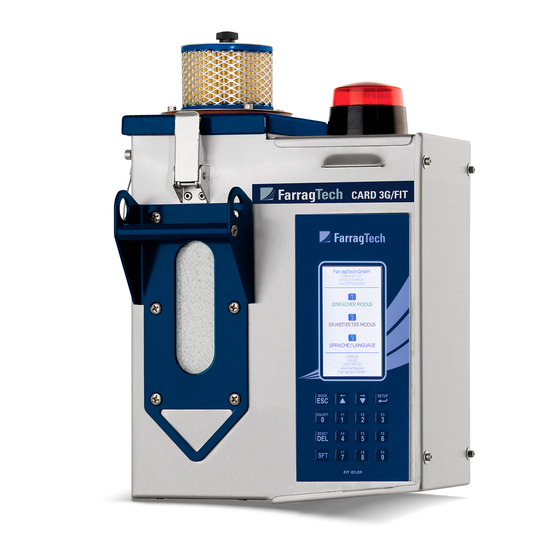 FARRAGTECH CARD G OPERATING MANUAL Pdf Download | ManualsLib