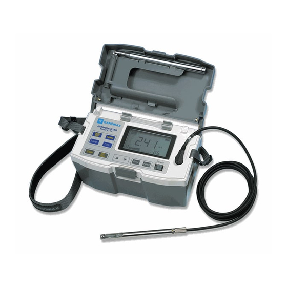 KANOMAX ANEMOMASTER SERIES OPERATION MANUAL Pdf Download | ManualsLib