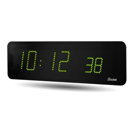 BODET 10 QUICK START MANUAL Pdf Download | ManualsLib