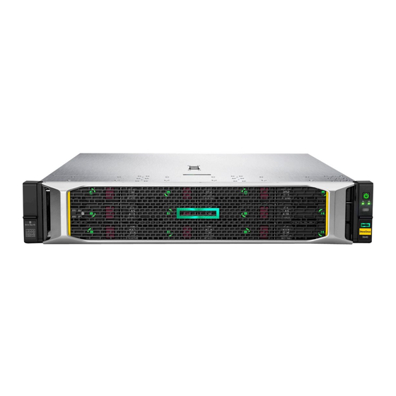 HPE STOREONCE 5250 START HERE MANUAL Pdf Download | ManualsLib