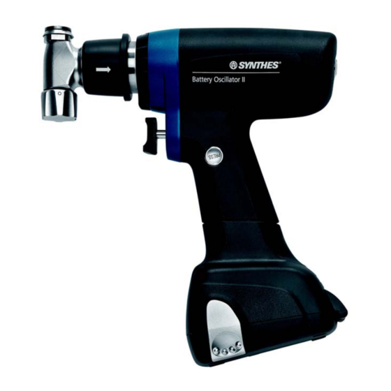 JOHNSON & JOHNSON DEPUY SYNTHES BATTERY POWER LINE II INSTRUCTIONS FOR ...