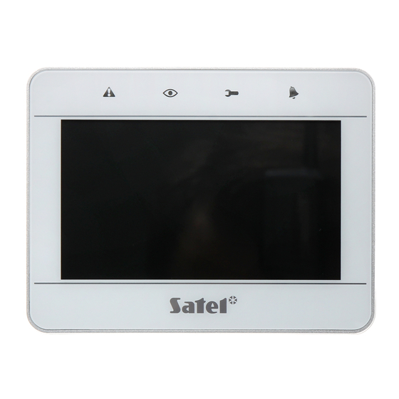 SATEL INT-TSG QUICK USER MANUAL Pdf Download | ManualsLib