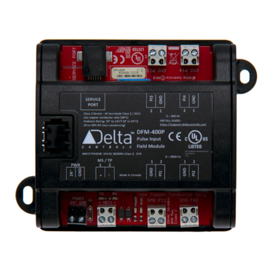 DELTA DFM-400P INSTALLATION & APPLICATION MANUAL Pdf Download | ManualsLib