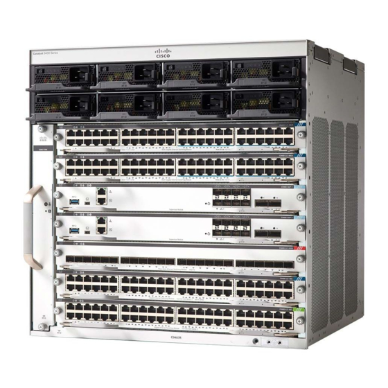 CISCO CATALYST 9404R SWITCH HARDWARE INSTALLATION MANUAL Pdf Download ...