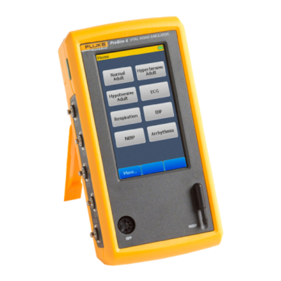 FLUKE PROSIM 4 GETTING STARTED Pdf Download | ManualsLib