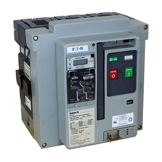 EATON MAGNUM SB SERIES TECHNICAL PRODUCT MANUAL Pdf Download | ManualsLib