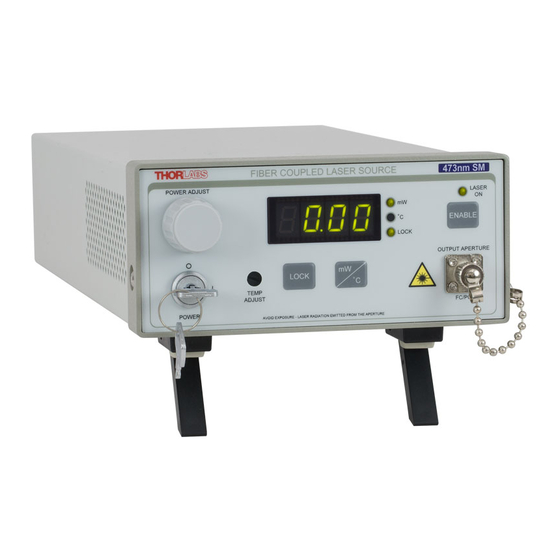 THORLABS S4FC SERIES USER MANUAL Pdf Download | ManualsLib