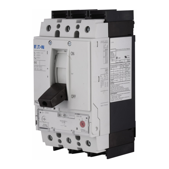 EATON NZM2-XSV INSTRUCTION LEAFLET Pdf Download | ManualsLib