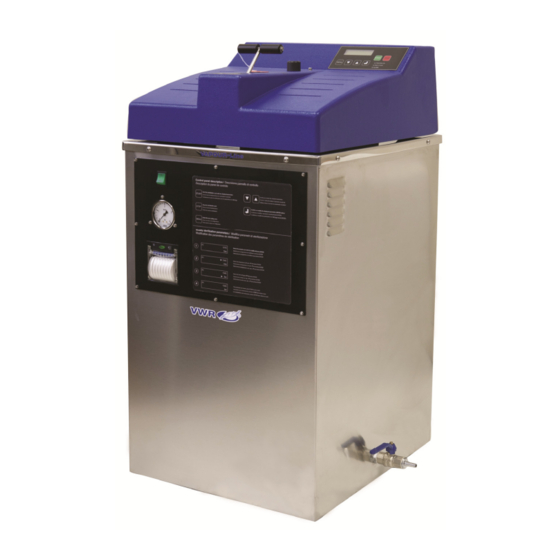 VWR VAPOUR-LINE ECO 50 INSTRUCTION MANUAL Pdf Download | ManualsLib