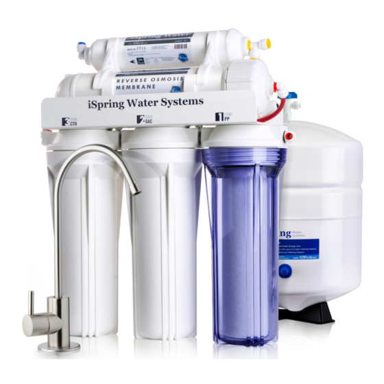 ISPRING RCC7 INSTALLATION INSTRUCTIONS & OWNER'S MANUAL Pdf Download ...