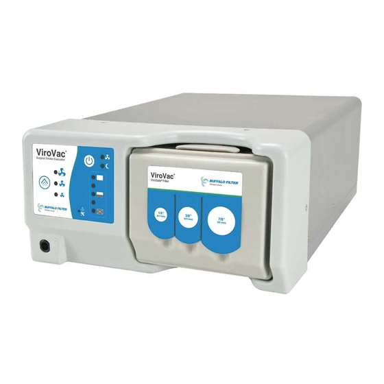 BUFFALO FILTER VIROVAC VV120 SERVICE MANUAL Pdf Download | ManualsLib