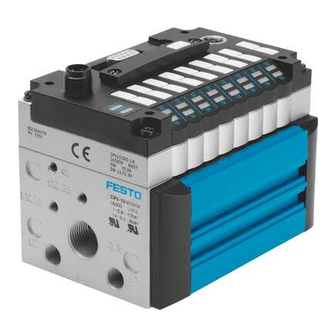 FESTO CPV -VI SERIES MANUAL Pdf Download | ManualsLib