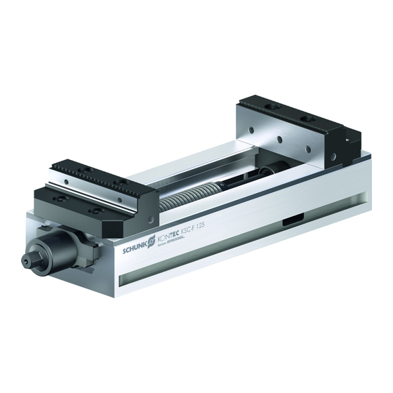 SCHUNK KSC-F 80 INSTALLATION AND OPERATING INSTRUCTIONS MANUAL Pdf ...