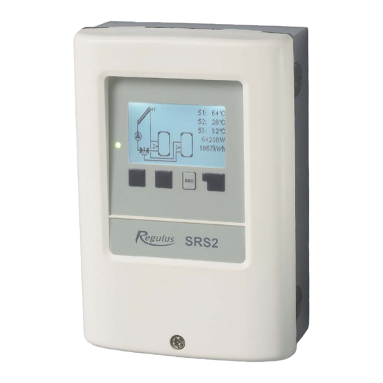 REGULUS SRS2 TE INSTALLATION, WIRING AND OPERATING INSTRUCTIONS Pdf ...