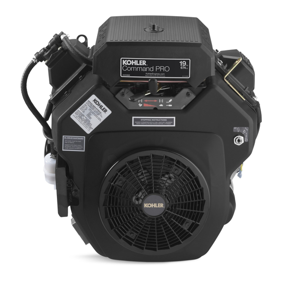 KOHLER COMMAND PRO SERIES OWNER'S MANUAL Pdf Download | ManualsLib