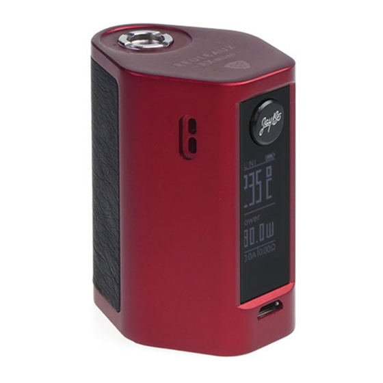 STEAMAX REULEAUX RXMINI USER MANUAL Pdf Download | ManualsLib