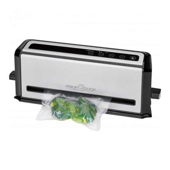 PROFI COOK PC-VK 1133 INSTRUCTION MANUAL Pdf Download | ManualsLib